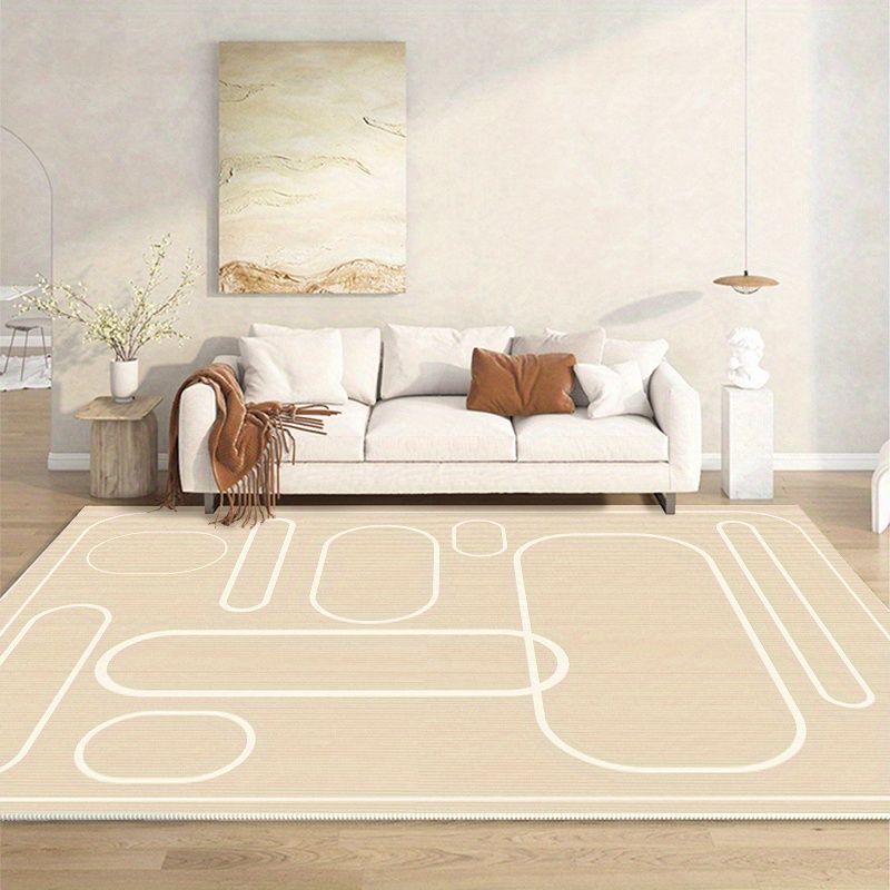 Modern Abstract Velvet Runner Rug Living - Temu Netherlands
