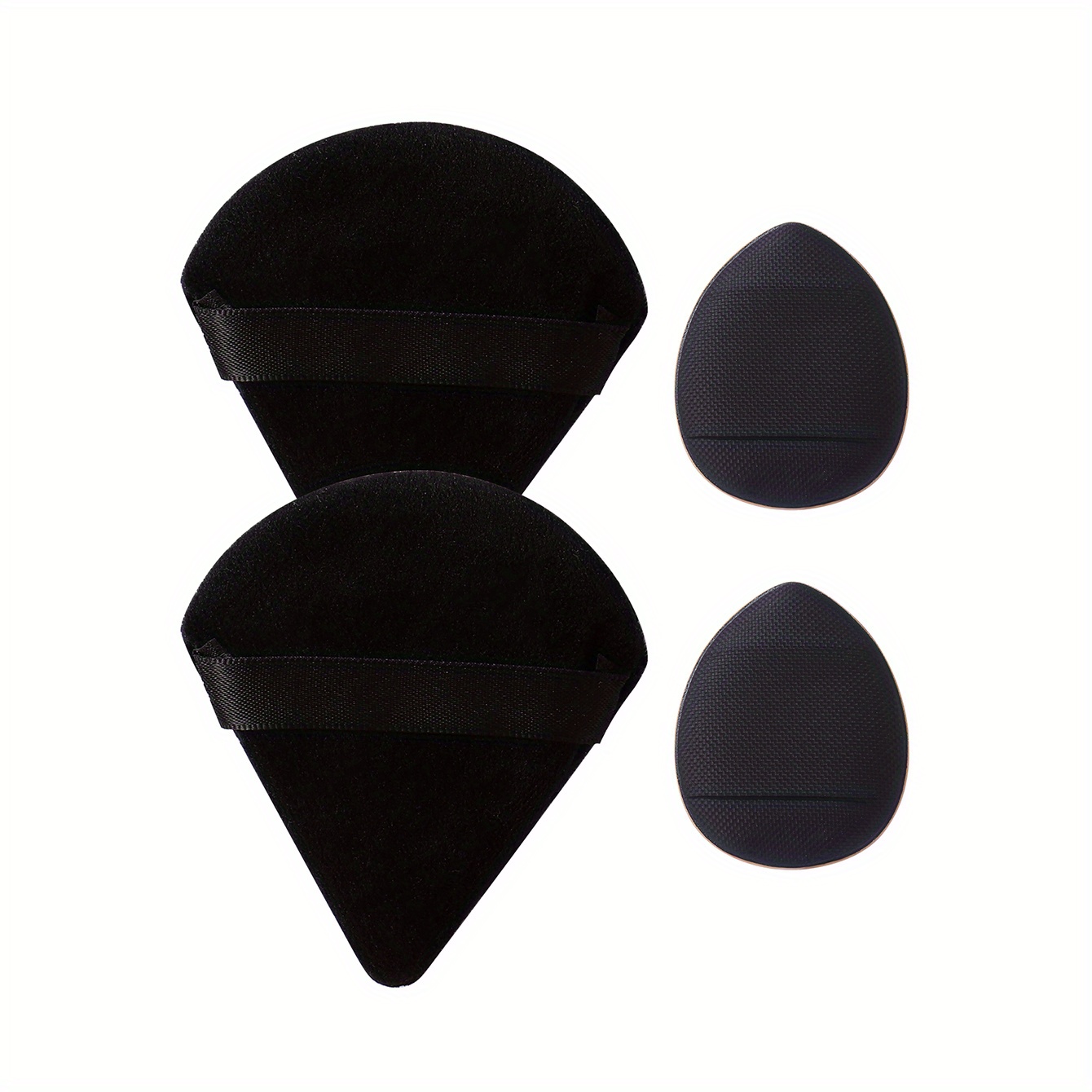 Powder Puff Kit Triangle Makeup Puff Strap Mini Finger Puff - Temu ...