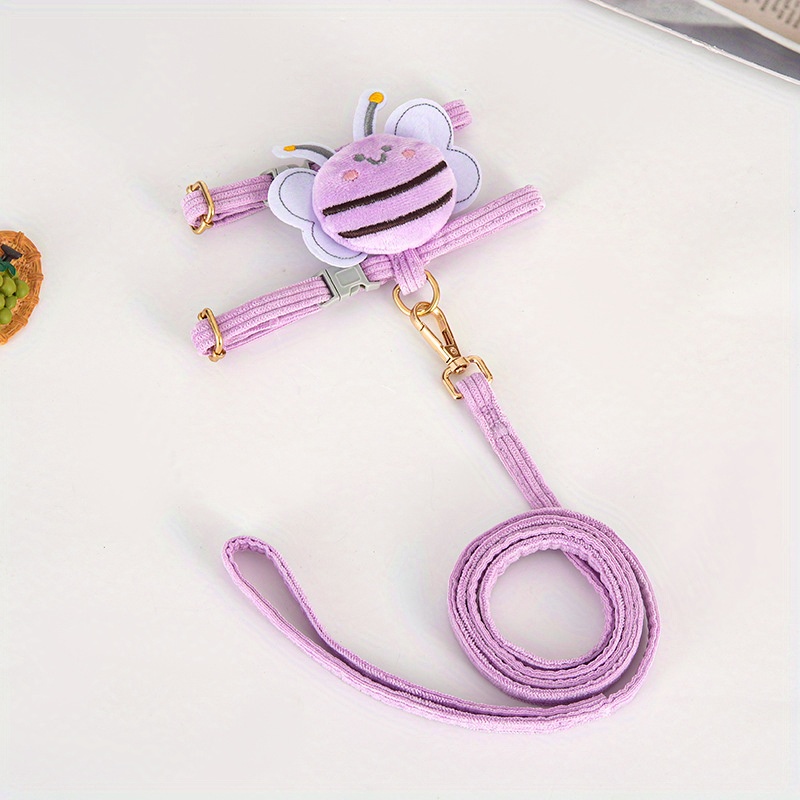 cat leash bee shaped decoration adjustable anti breakaway - Temu United ...