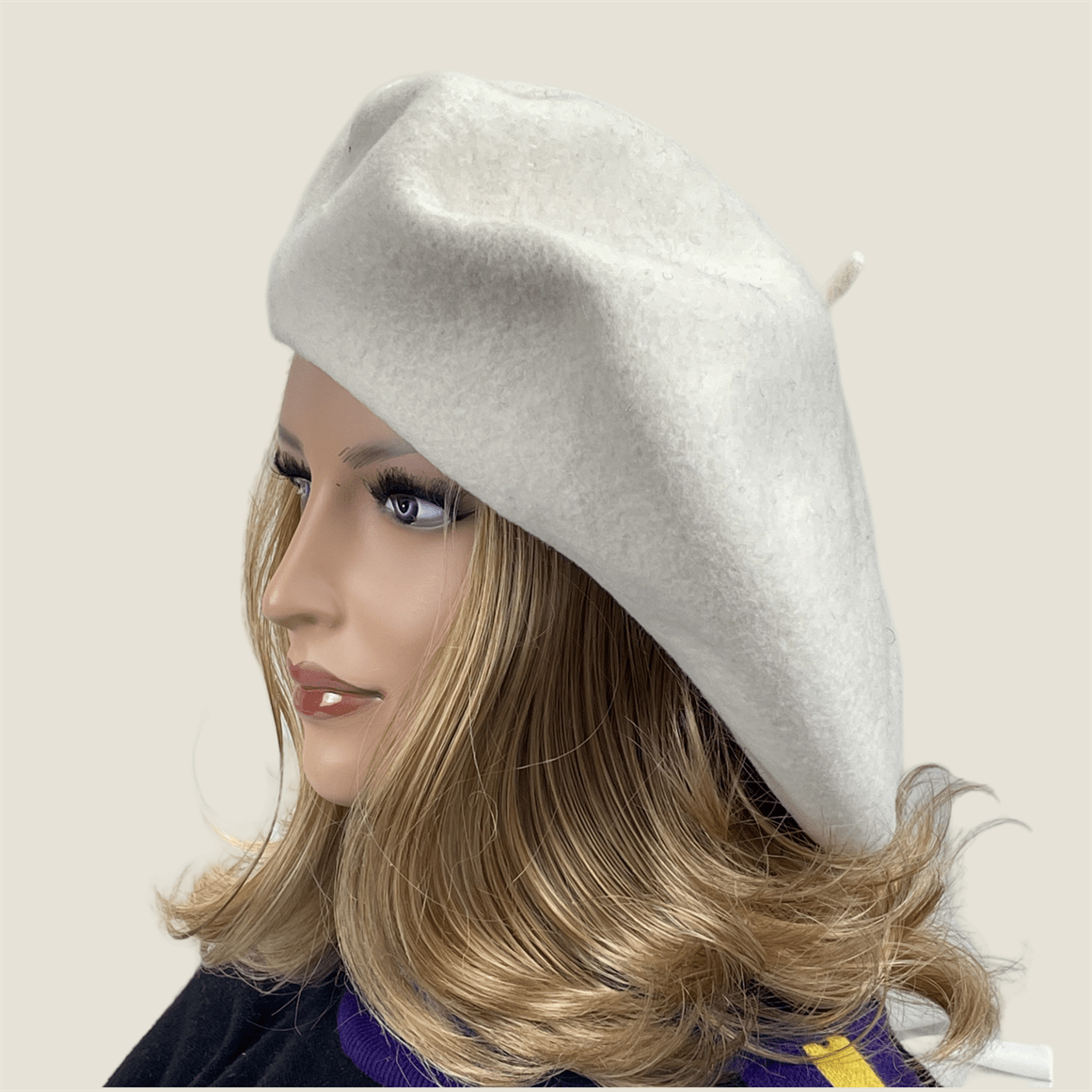 Fashion Oversized Berets Hats For Women's Solid Color - Temu