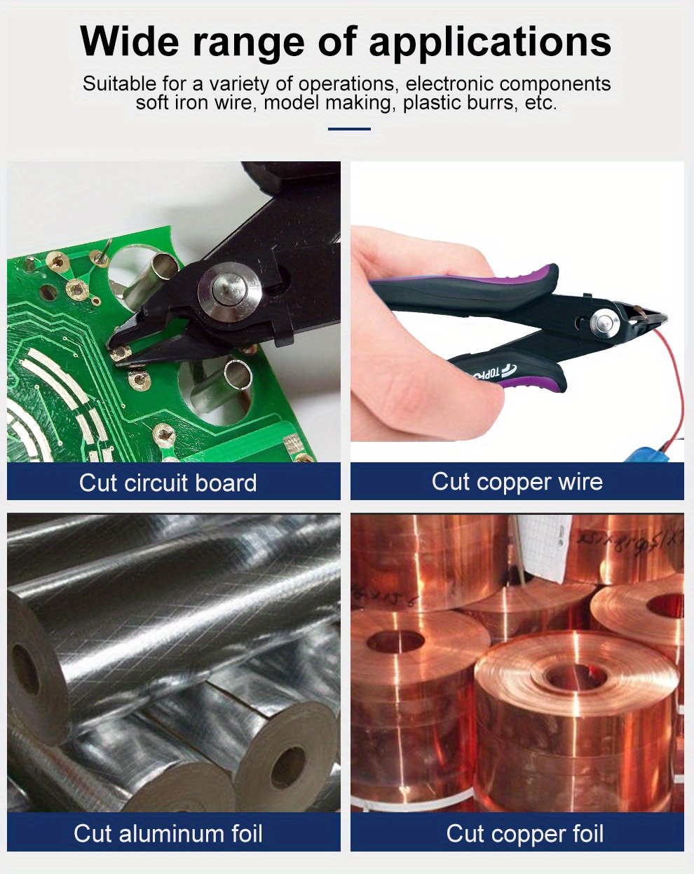 Wire Cutter Micro Flush Cutters Wire Cutting Pliers - Temu