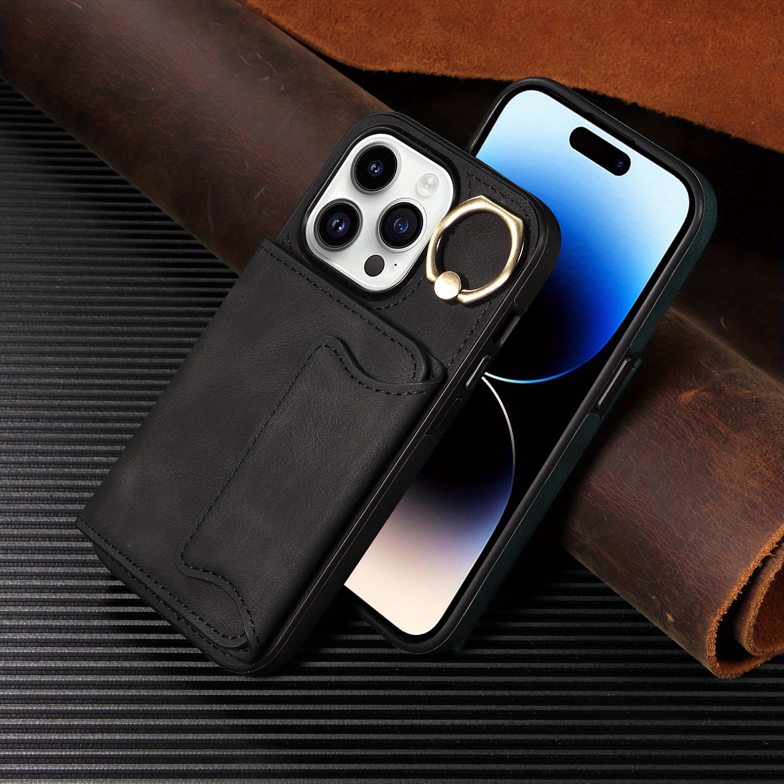 Ring Wallet Leather Protective - Temu Philippines