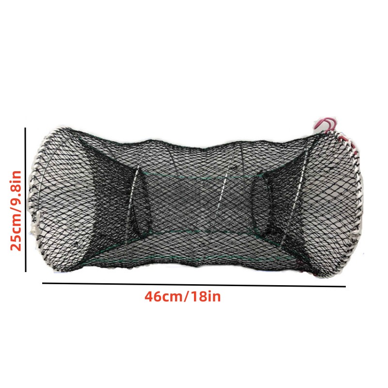 Foldable Light Weight Fish Net Shrimp Net Foldable Fish Net - Temu
