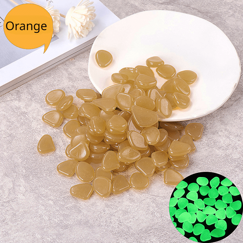 Glow In Dark Rocks Decorative Pebbles Aquariums Vases - Temu United Kingdom