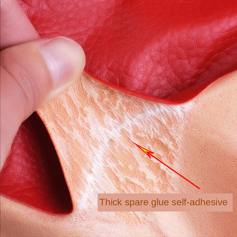 Pu Leather Self Subsidies Simulation Skin Back - Temu