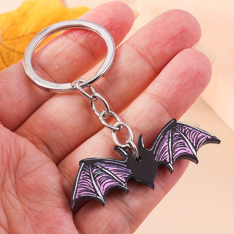 Halloween Series Keychain Horror Alloy Key Chain Ring Purse - Temu ...