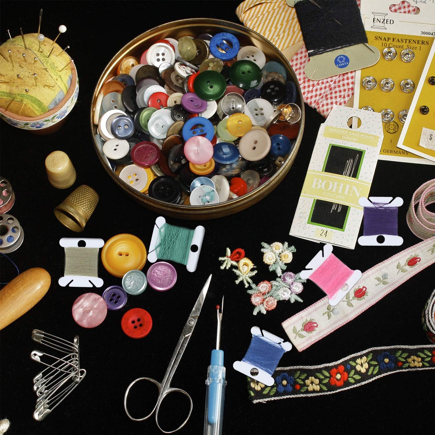 Embroidery Floss Spool Plastic Embroidery Thread Card Cross - Temu ...