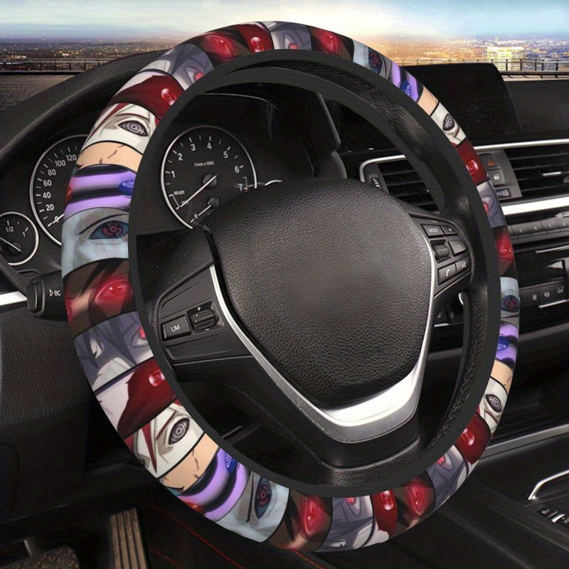 Cartoon Eye Steering Wheel Cover Anime Car - Temu Norway
