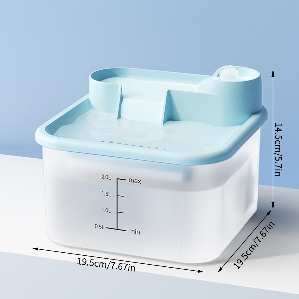 Pet Water Dispenser With Quiet Pump And Filter Usb - Temu