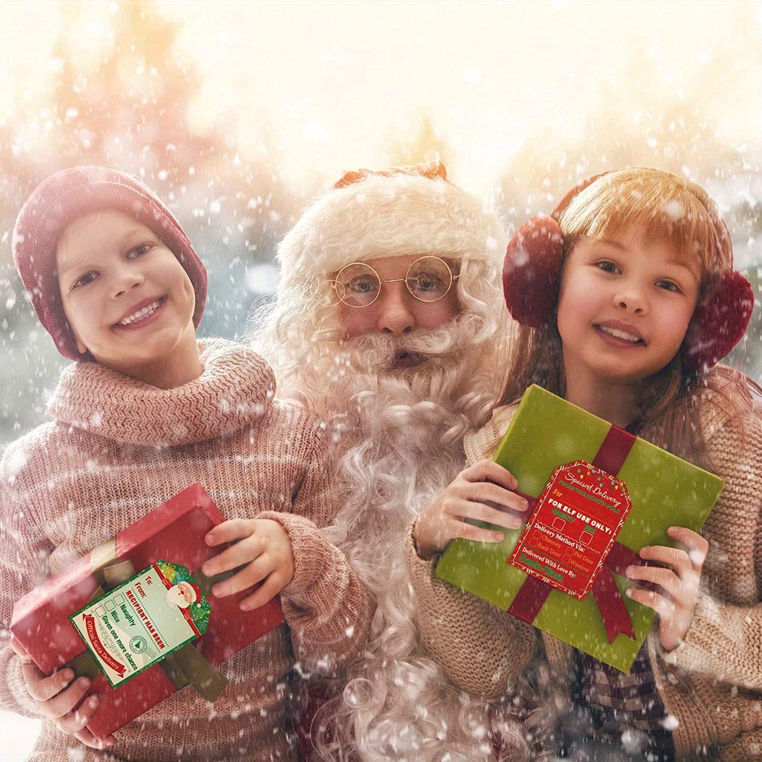 Sticker Christmas Holiday Decoration Gift Series Self-adhesive Sticker ...