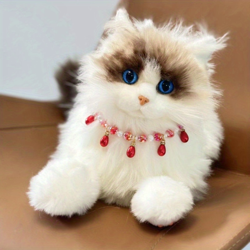 猫用 ペンダント付き猫首輪、人工パール猫ネックレス輪ジュエリー Temu Japan