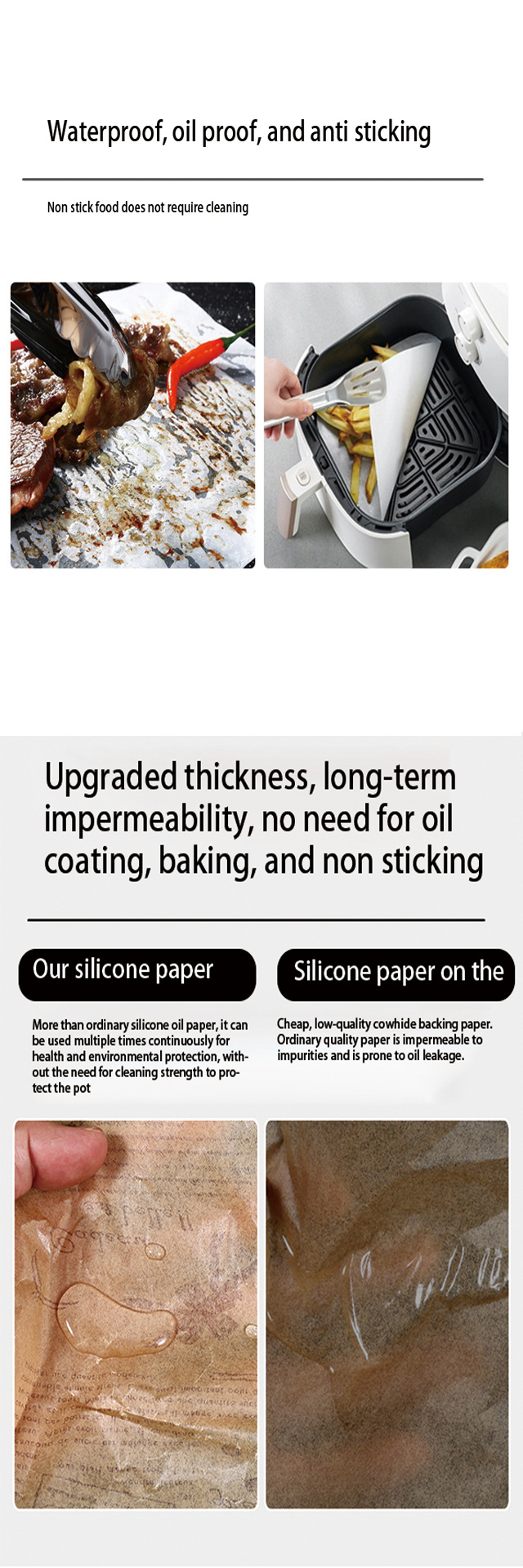 Parchment Paper Grease Absorbent Paper Household Baking - Temu