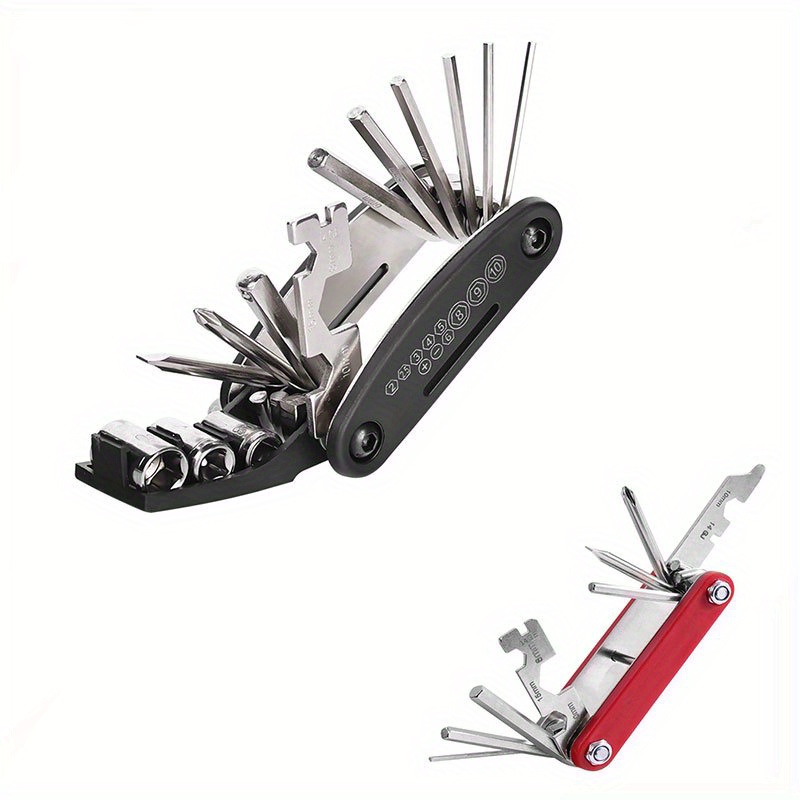 16 in 1/ 13 in 1 Multi Function Bicycle Mechanic Fix Tools - Temu ...