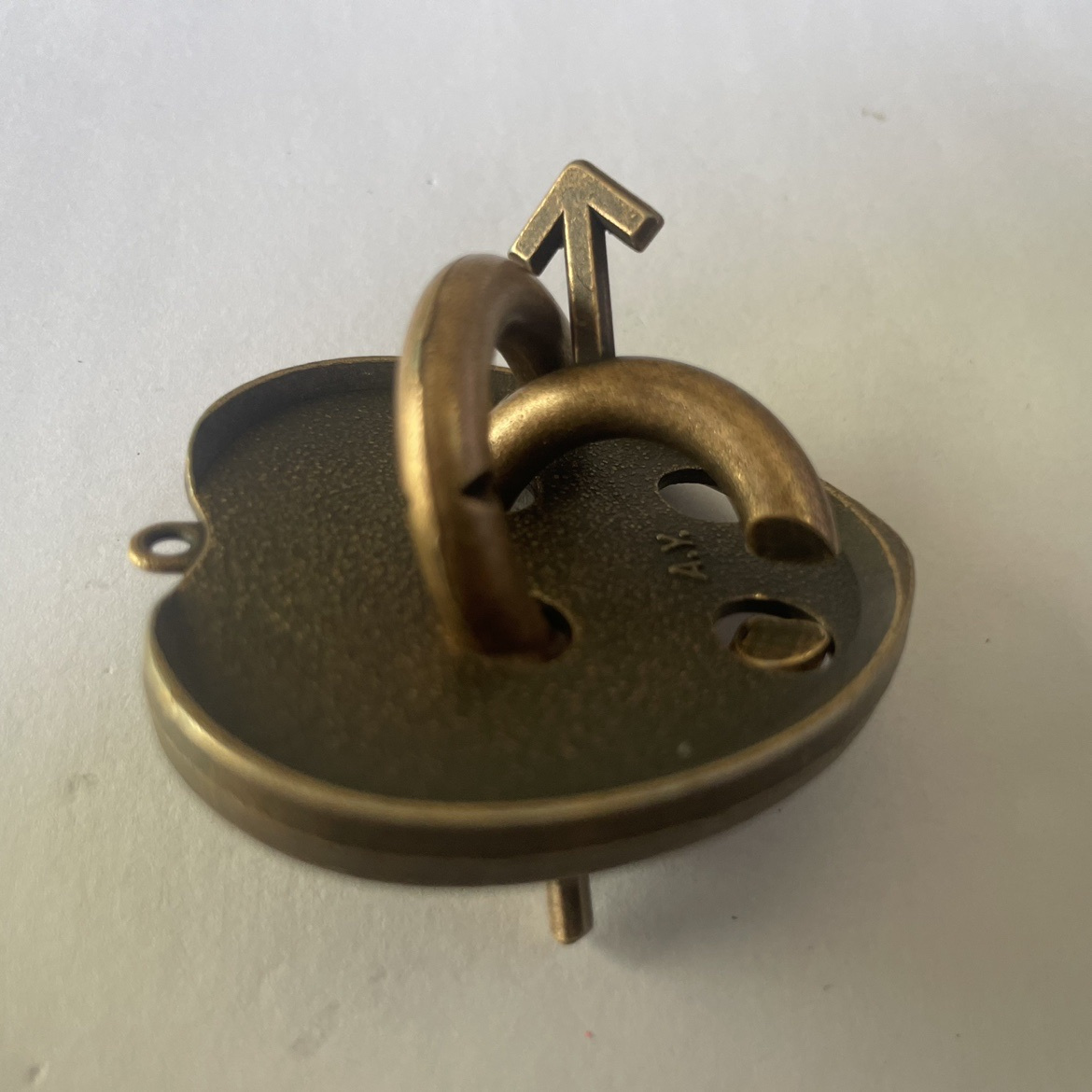 Lovers Heart Lock Magic Puzzle Zinc Alloy Unlock Kongming - Temu United ...