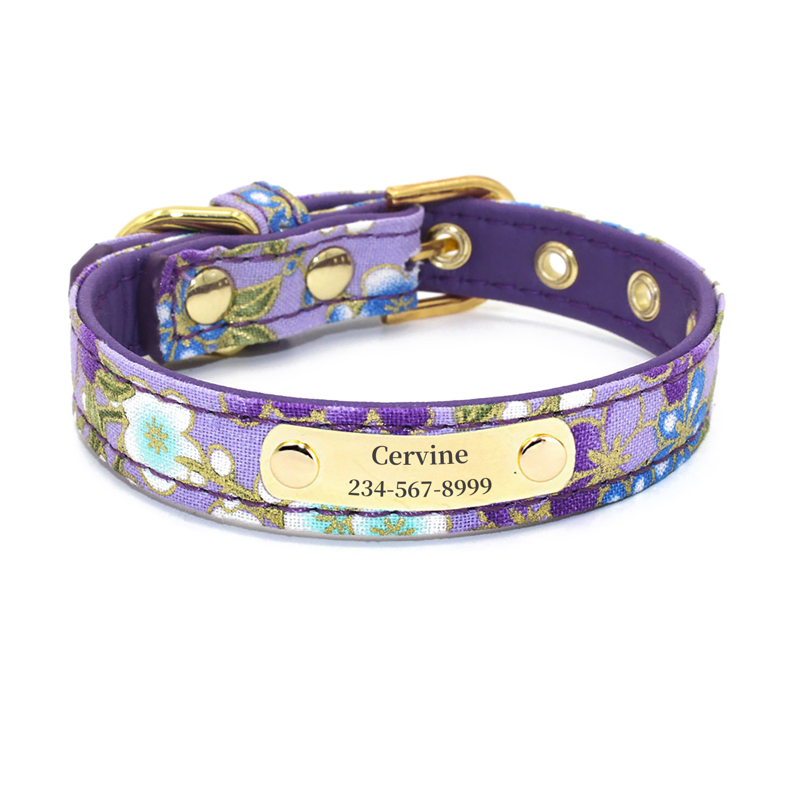 Custom Japanese Style Printing Pet Collar Anti lost Dog - Temu Australia