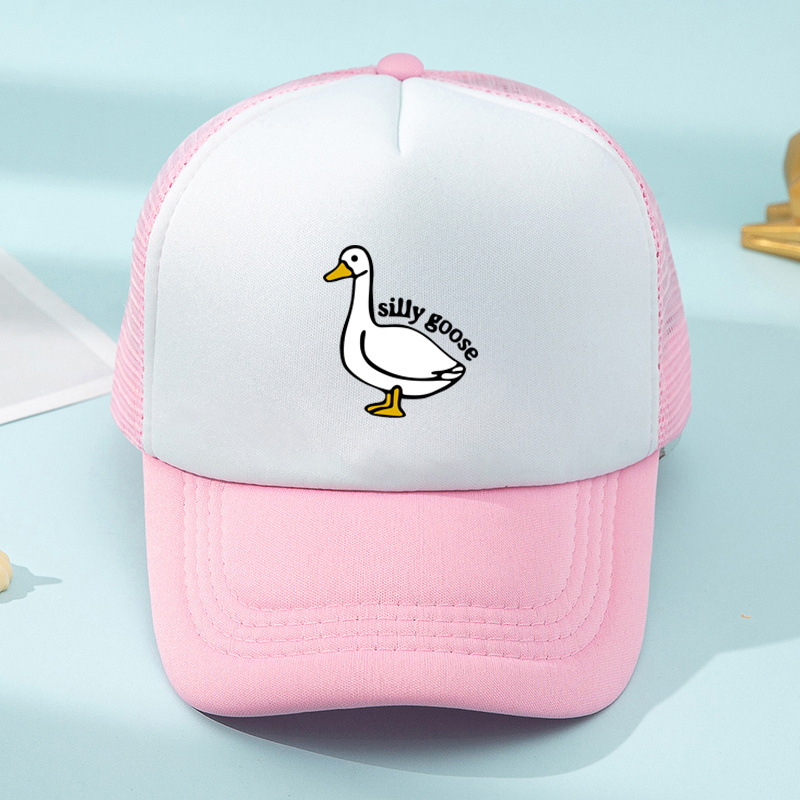 Unisex Sunshade Breathable Mesh Baseball Cap Silly Big Goose - Temu ...