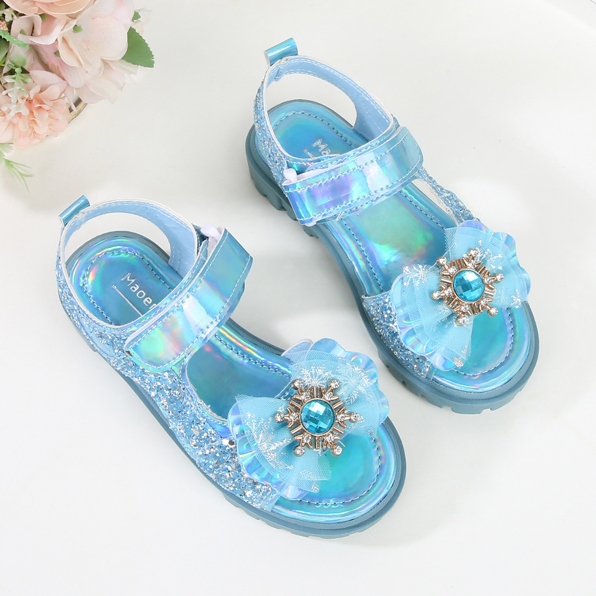 Trendy Bowknot Breathable Open Toe Sandals Girls Lightweight - Temu United Kingdom