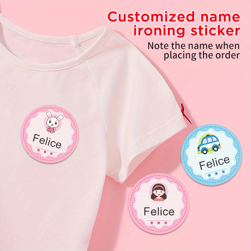 Personalized Sewing Labels Kids Clothes School Uniforms Baby - Temu Ireland