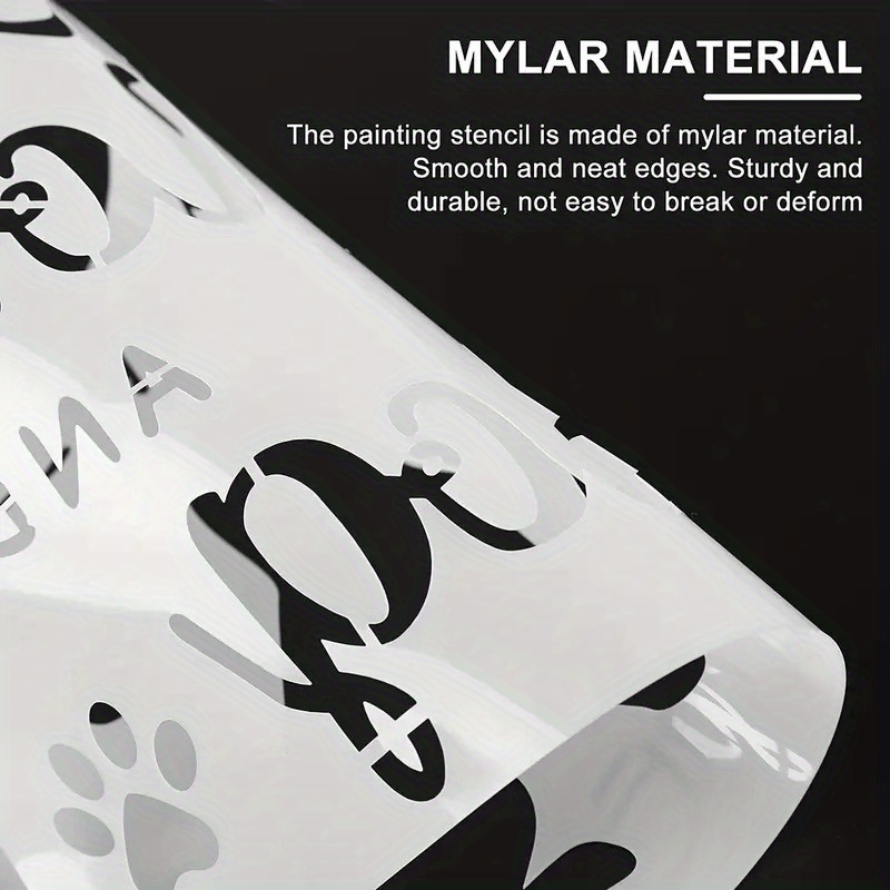 Reusable Digit Stencils Template Painting Scrapbooking - Temu United ...