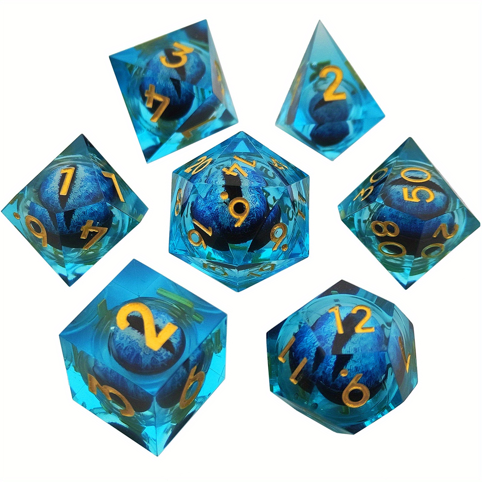 resin dice set polyhedral dice - Temu Australia