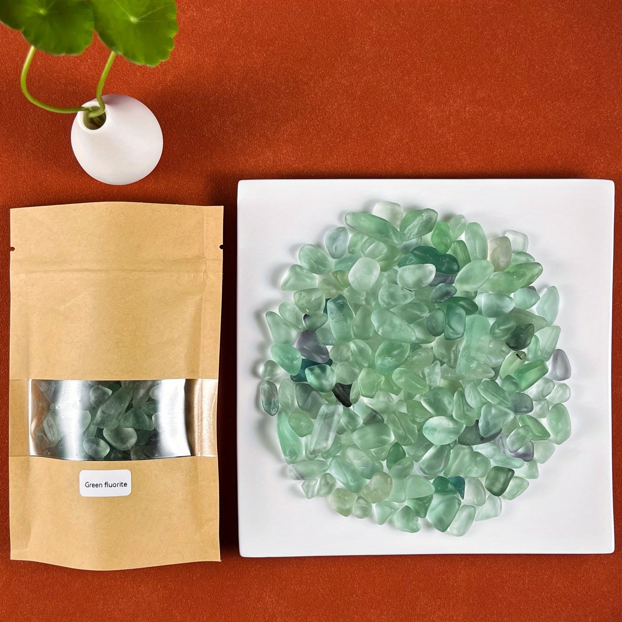 /bag Mini Crystals Stones Real Tumble Chip Stones Crush - Temu Australia