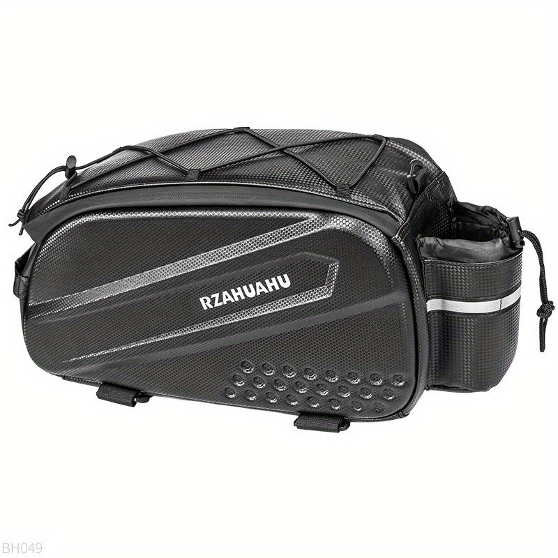 Bicycle Hard Shell Rear Seat Bag Large Capacity Hard Shell - Temu