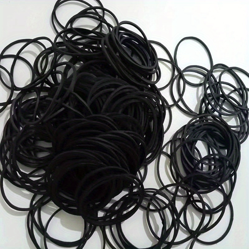 Black High Elastic Multifunctional Rubber Band Cowhide - Temu Canada