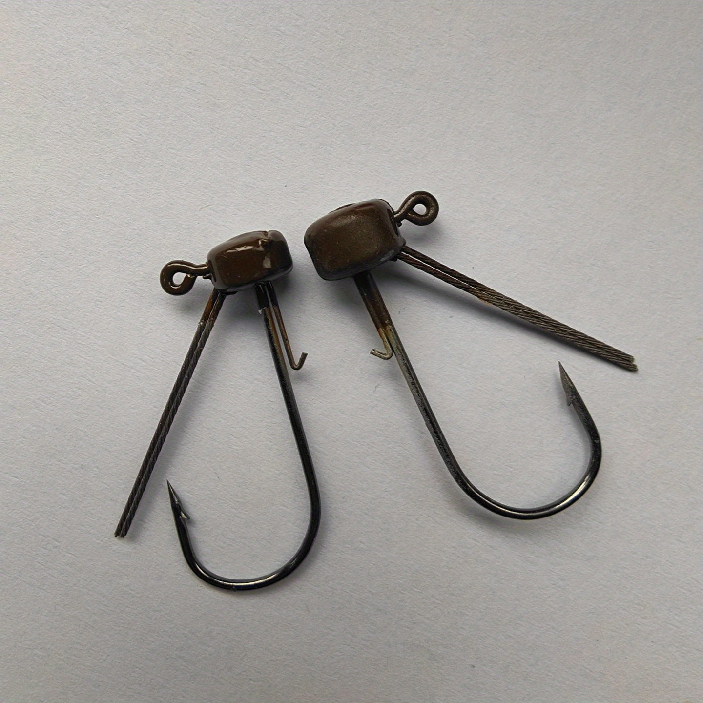 Weedless Hooks Jig Heads Fishing Worm Hooks Fishing Tackles - Temu