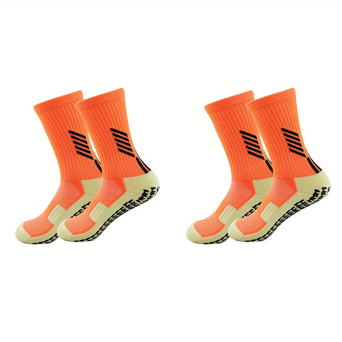 Non slip Football Socks Shock Absorption Breathable tube - Temu New Zealand
