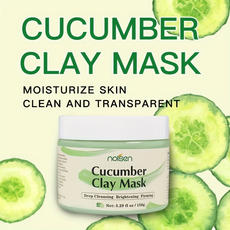 Cucumber Peel Gel Facial Clay Mask Face Mask Refreshes Skin - Temu