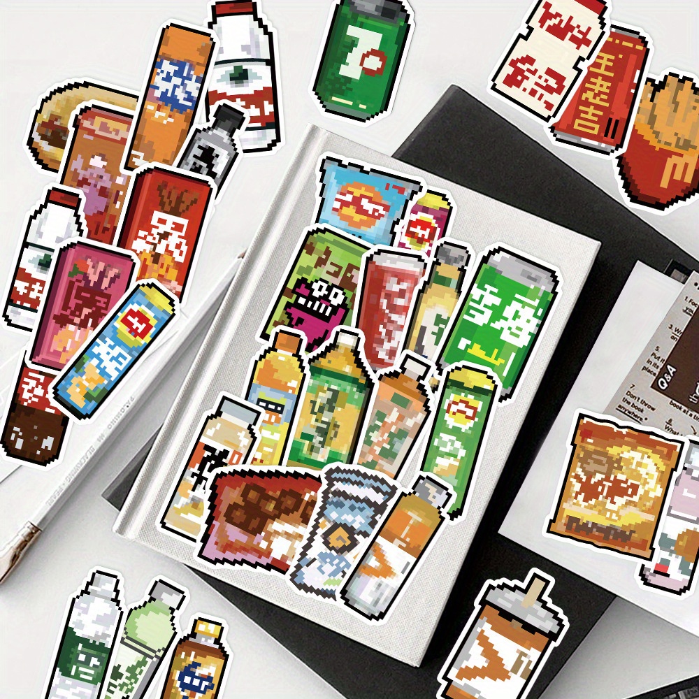 50pcs Small Fresh Street Side Shop Series Graffiti Stickers - Temu ...