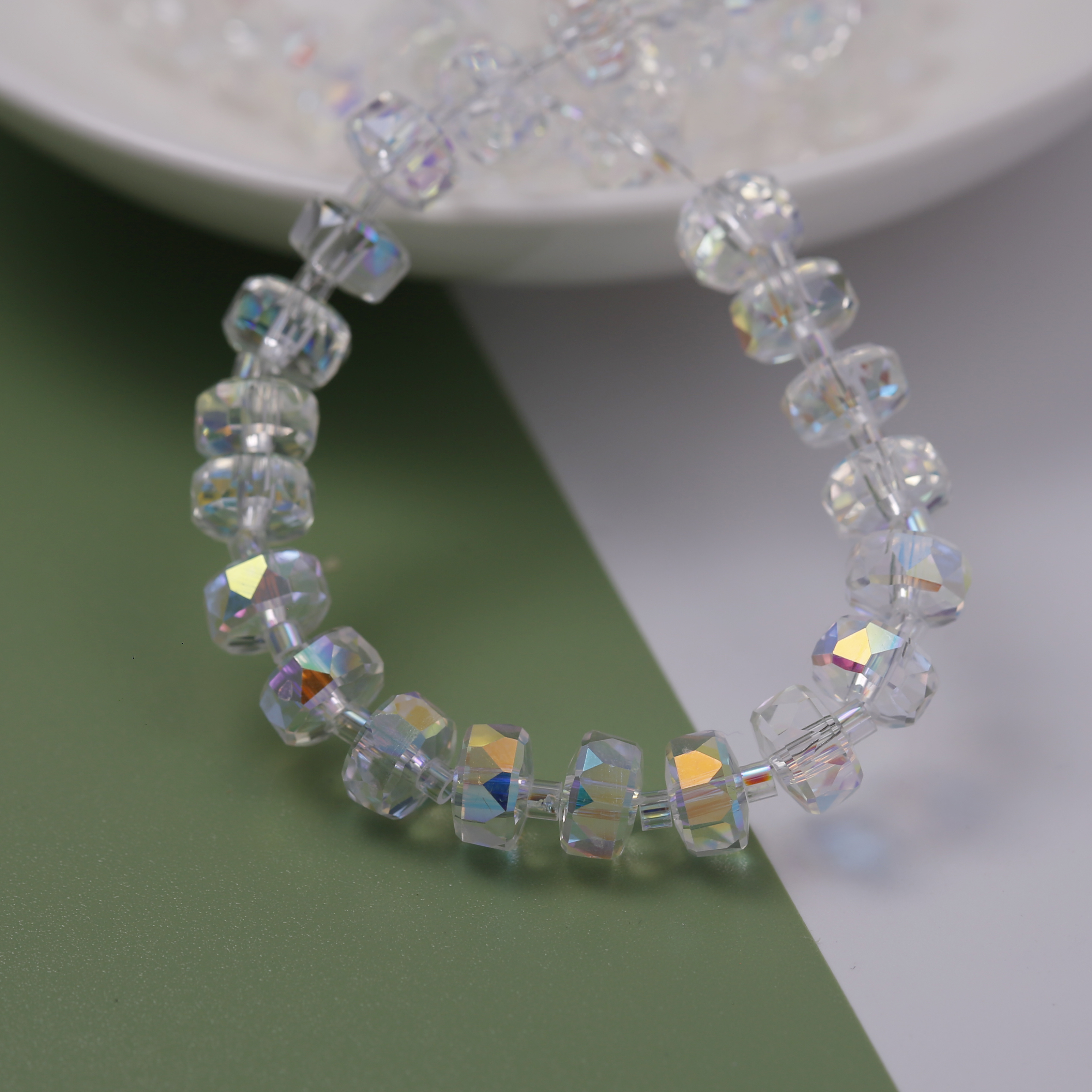 Austria Crystal Partition Loose Beads Wheel Boutique High - Temu United ...