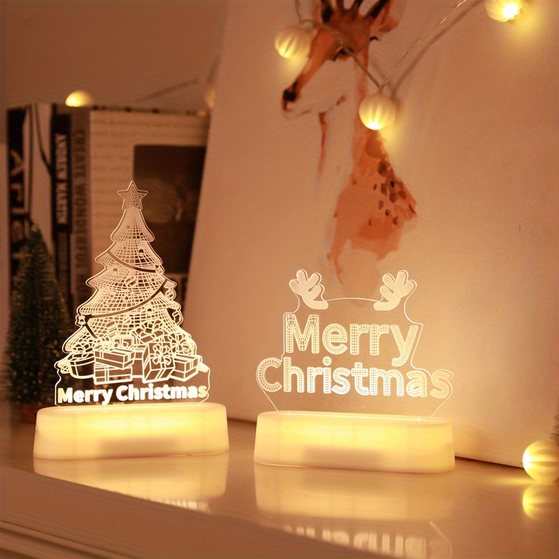 Led Light Letter Atmosphere Decoration Christmas Festive - Temu Canada