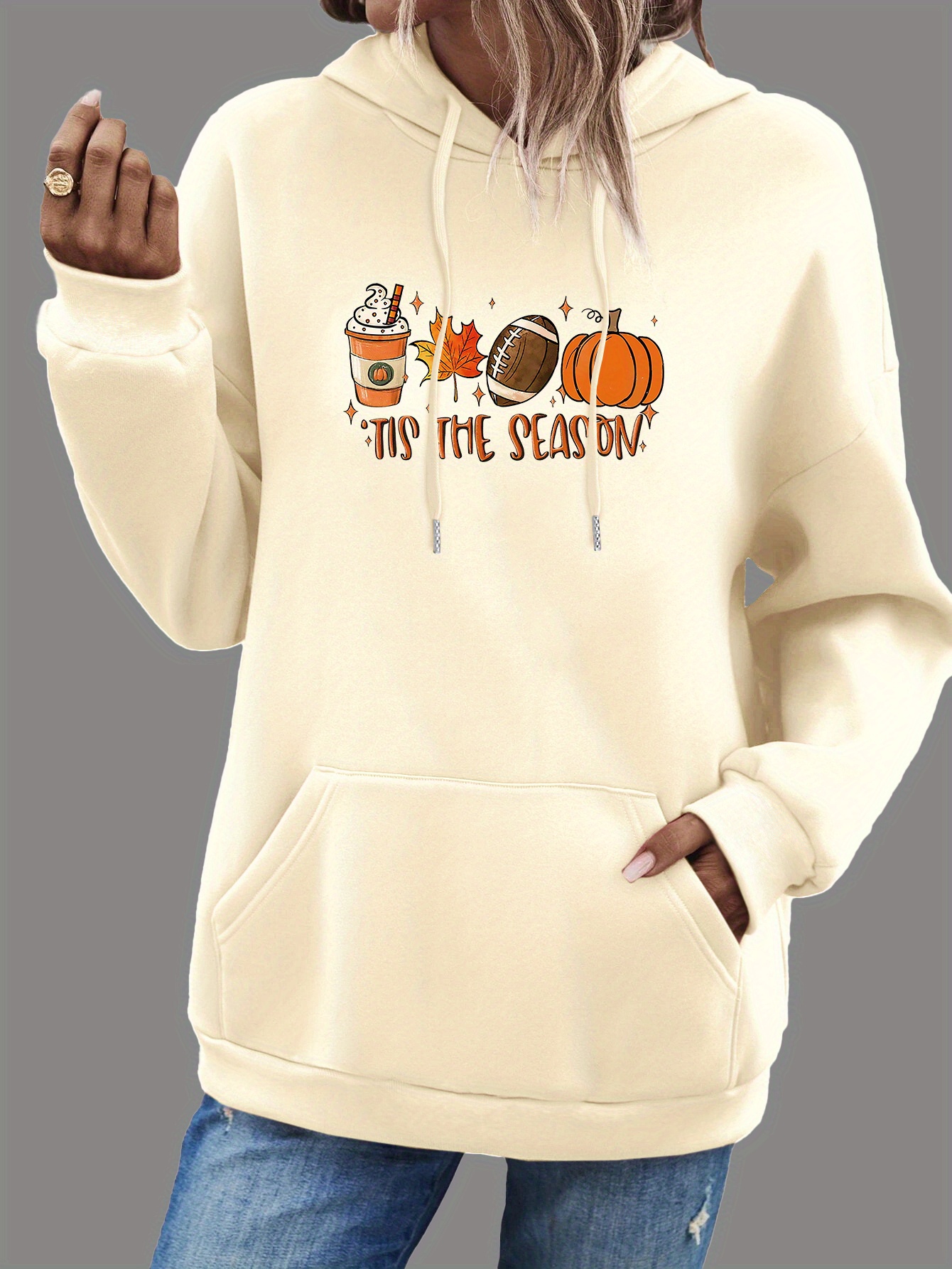 Halloween Pumpkin Hoodie Casual Long Sleeve - Temu Norway
