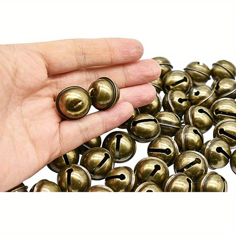 40 قطعة جرس عتيق 2.2 سم جرس ديكور قديم للحيوانات الأليفة - Temu Saudi