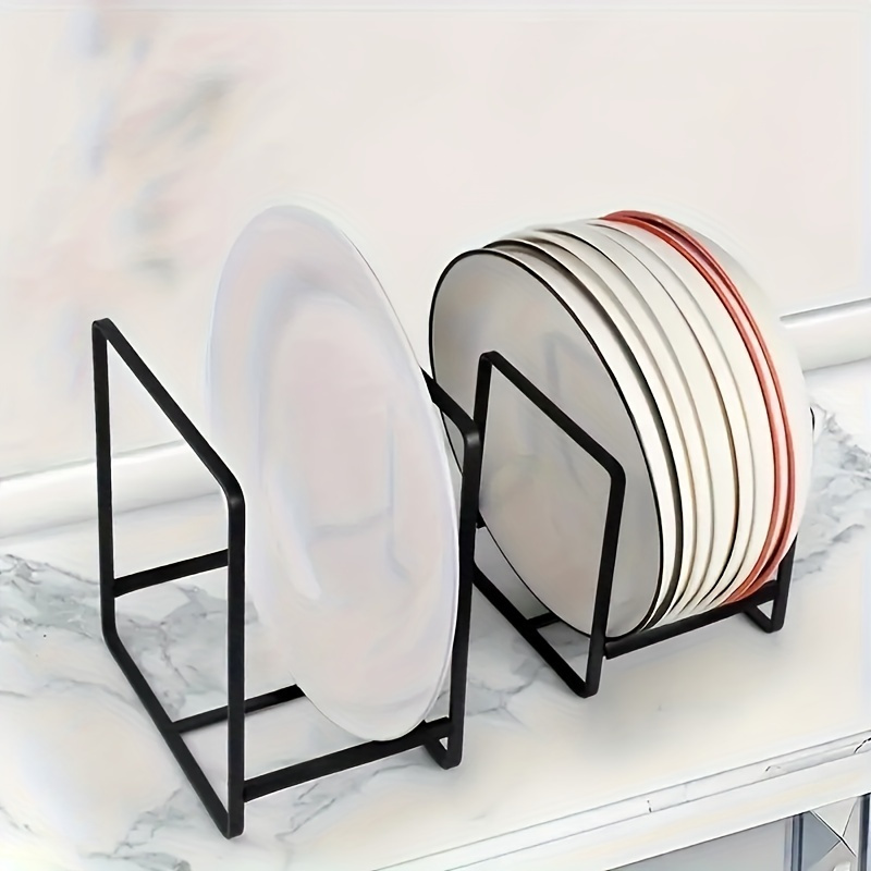 Dish Rack Drain Rack Cupboard Plate Storage Bowl Tray Dish - Temu ...