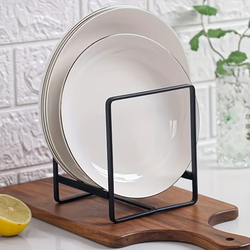 Dish Rack Drain Rack Cupboard Plate Storage Bowl Tray Dish - Temu ...