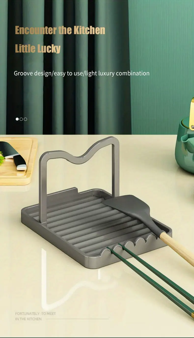 Pot Cover Rack Kitchen Countertop Storage Rack Household Temu