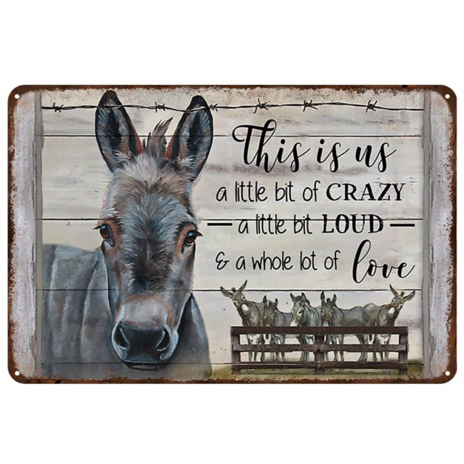 Metal Signs Retro Us Donkey Tin Sign Home Kitchen Bar - Temu Portugal