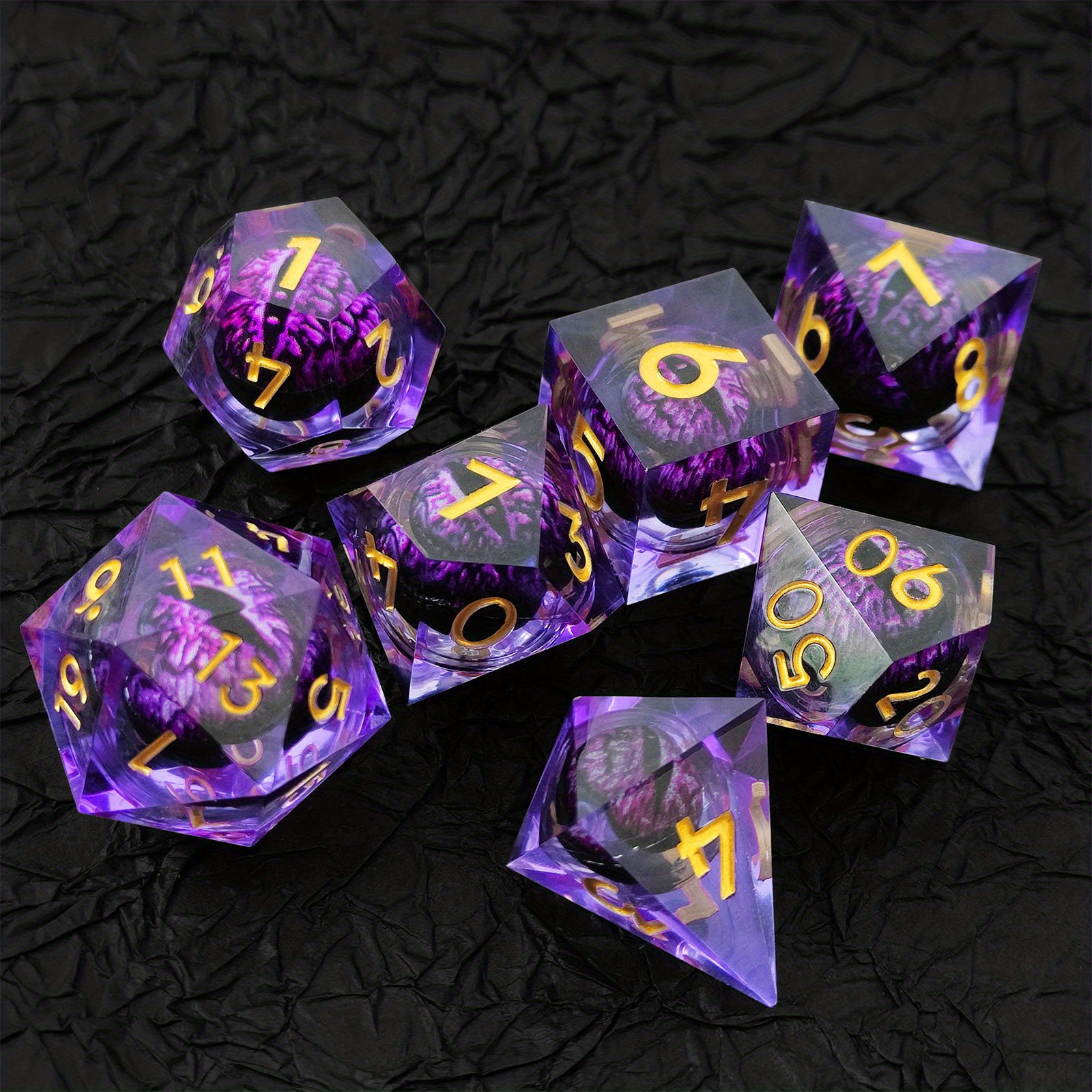 resin dice set polyhedral dice set - {region_name}