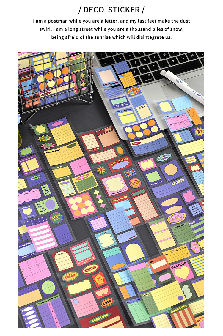 inspirational record series stickers korean style - Temu Norway