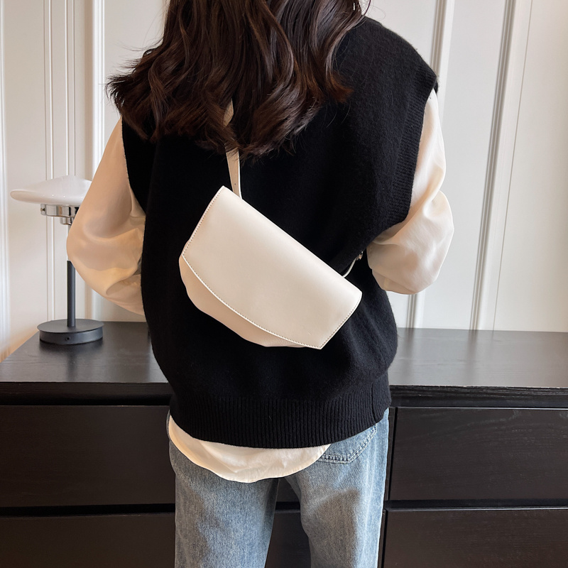 Cloud Ruched Crossbody Bag Small Solid Color Flap Purse - Temu Canada