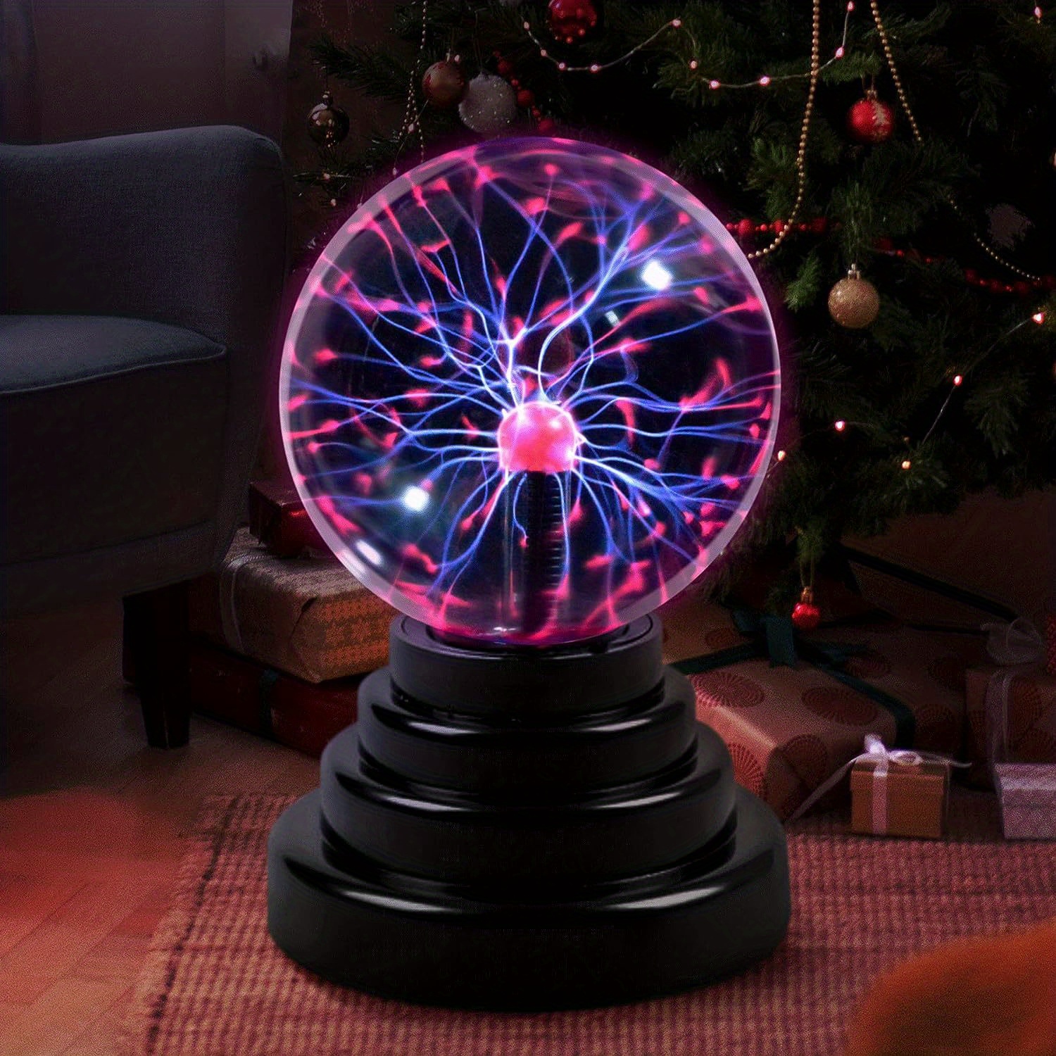 1pc Usb Plug Controlled Electrostatic Ball Plasma Light Sound ...