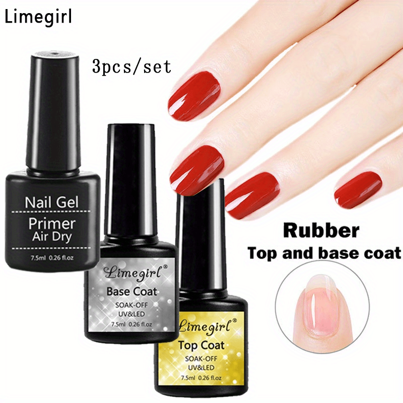 Nail Gel Polish Set Nail Gel Primer Air Dry Gel Nail Polish - Temu