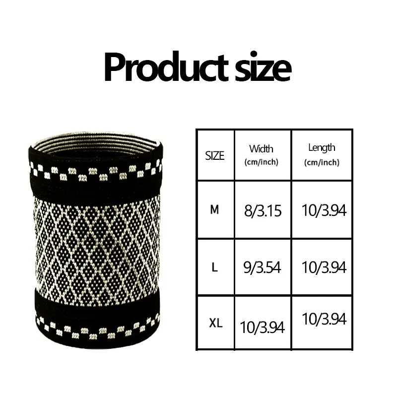 Copper Wrist Compression Sleeve Compression Wrist Brace Temu United