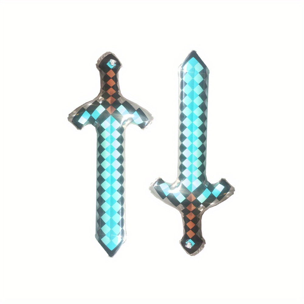 Papercraft Minecraft Gold Sword