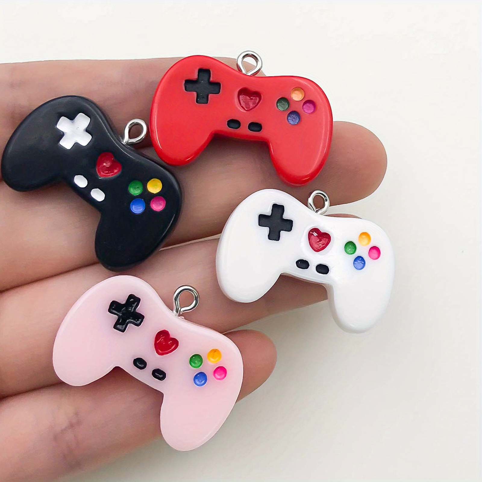 Randomly Colorful Resin Game Controller Charms Pendants - Temu United ...