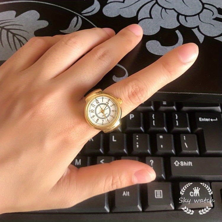 Digital Ring Watch, Creative Finger Watch - Temu