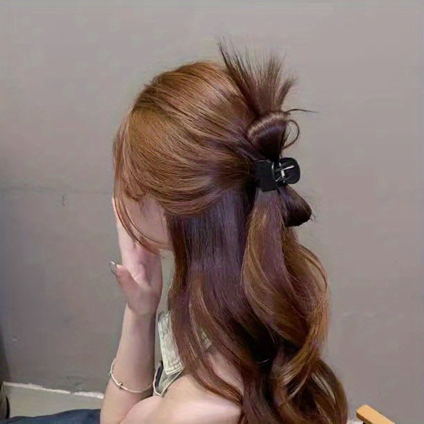 여자 가발 클립 클로 레이디 유연한 헤어 롤빵 클립 클로 시뇽 포니테일 헤어피스 헤어스타일 도구 헤어 익스텐 Temu