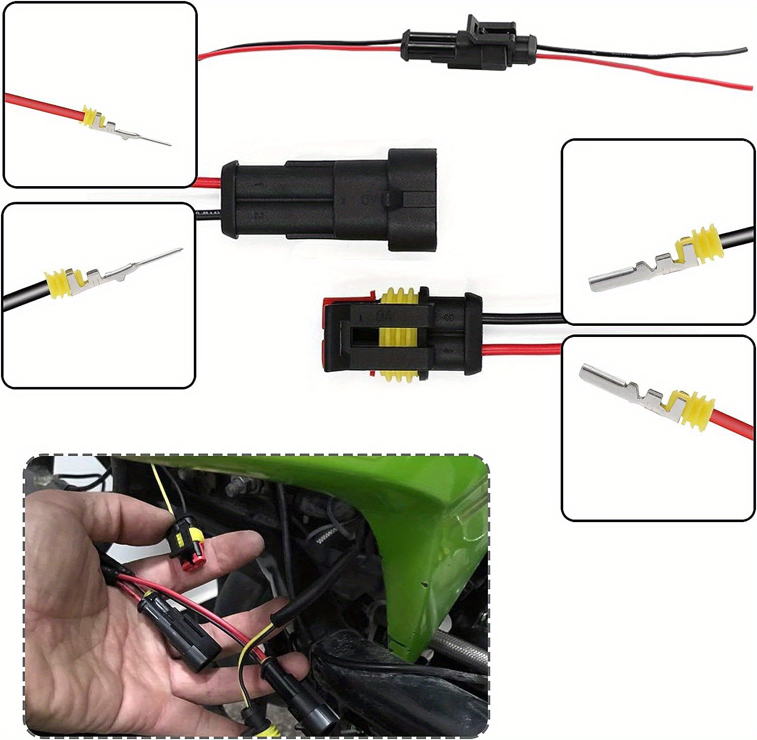 Waterproof Automotive Wire Connectors Ratcheting Wire - Temu